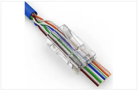 LIGAÇÃO ETHERNET : Escolher o cabo RJ45 correcto