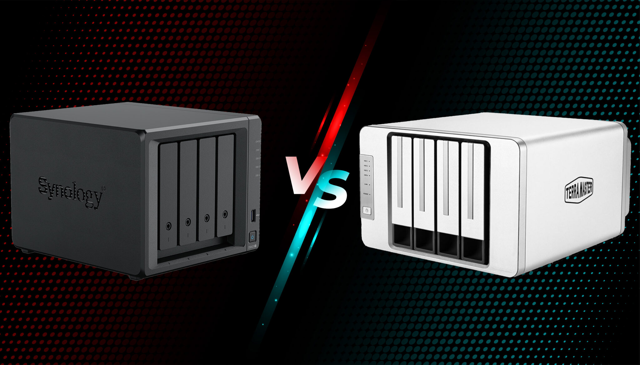 Synology DS423+ VS TerraMaster F4-423 - Mon Serveur NAS