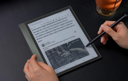 TEST et AVIS de la ONYX BOOK NOTE AIR4 C : Une tablette e-Ink innovante ...